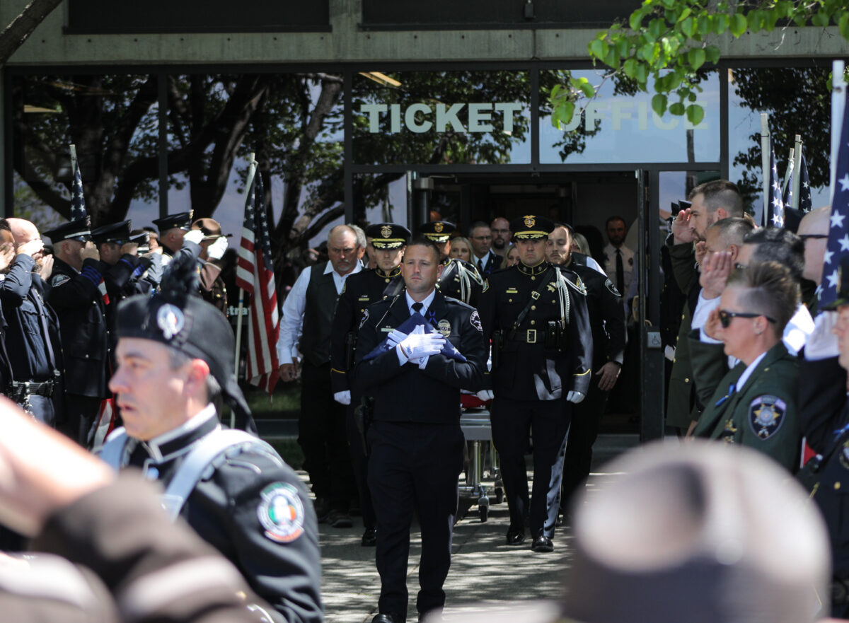 Law enforcement, family and community gather to celebrate life of Sgt ...